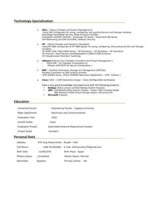 AHMED SAMY | PDF | Sales | Business