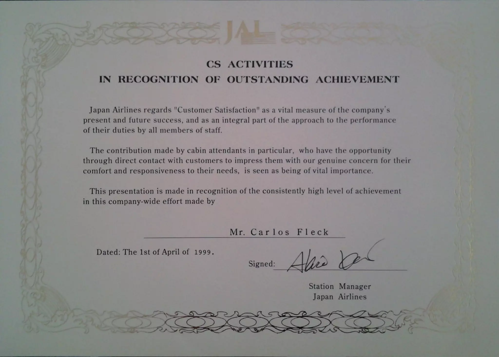 CS AchievementPage 1 | PDF