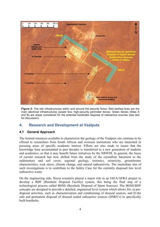 RADIOACTIVE WASTE DISPOSAL IN SOUTH AFRICA IN 2015 STATUS AND RESEARCH ...