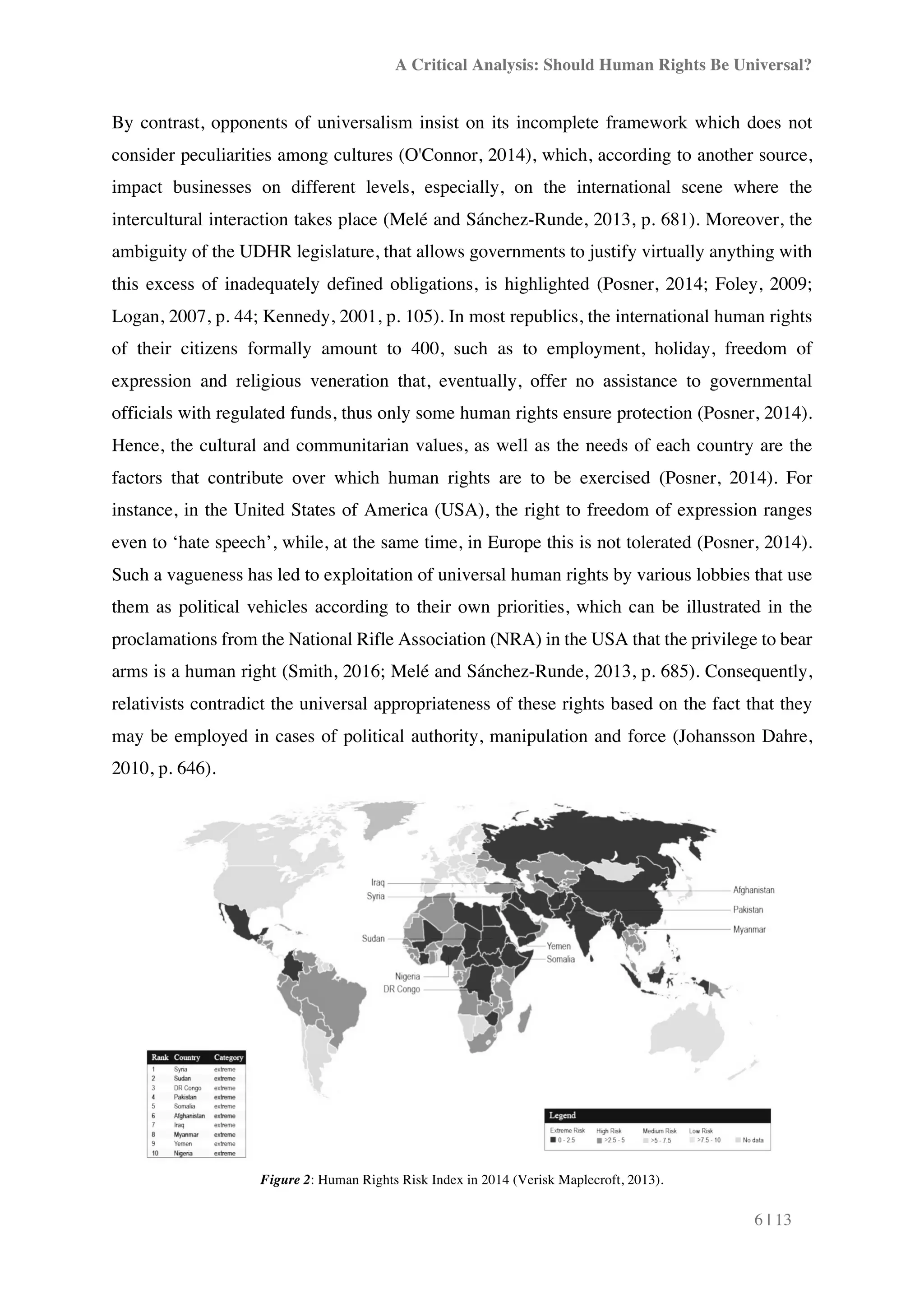 Critical Analysis_Should_Human_Rights_Be_Universal | PDF