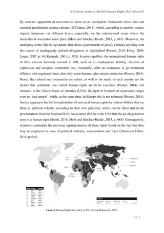 Critical Analysis_Should_Human_Rights_Be_Universal | PDF