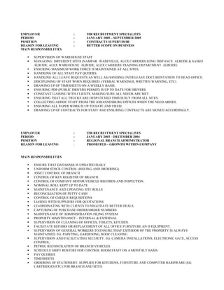 Devandrin Pillay 1 | DOC | Logistics | Business