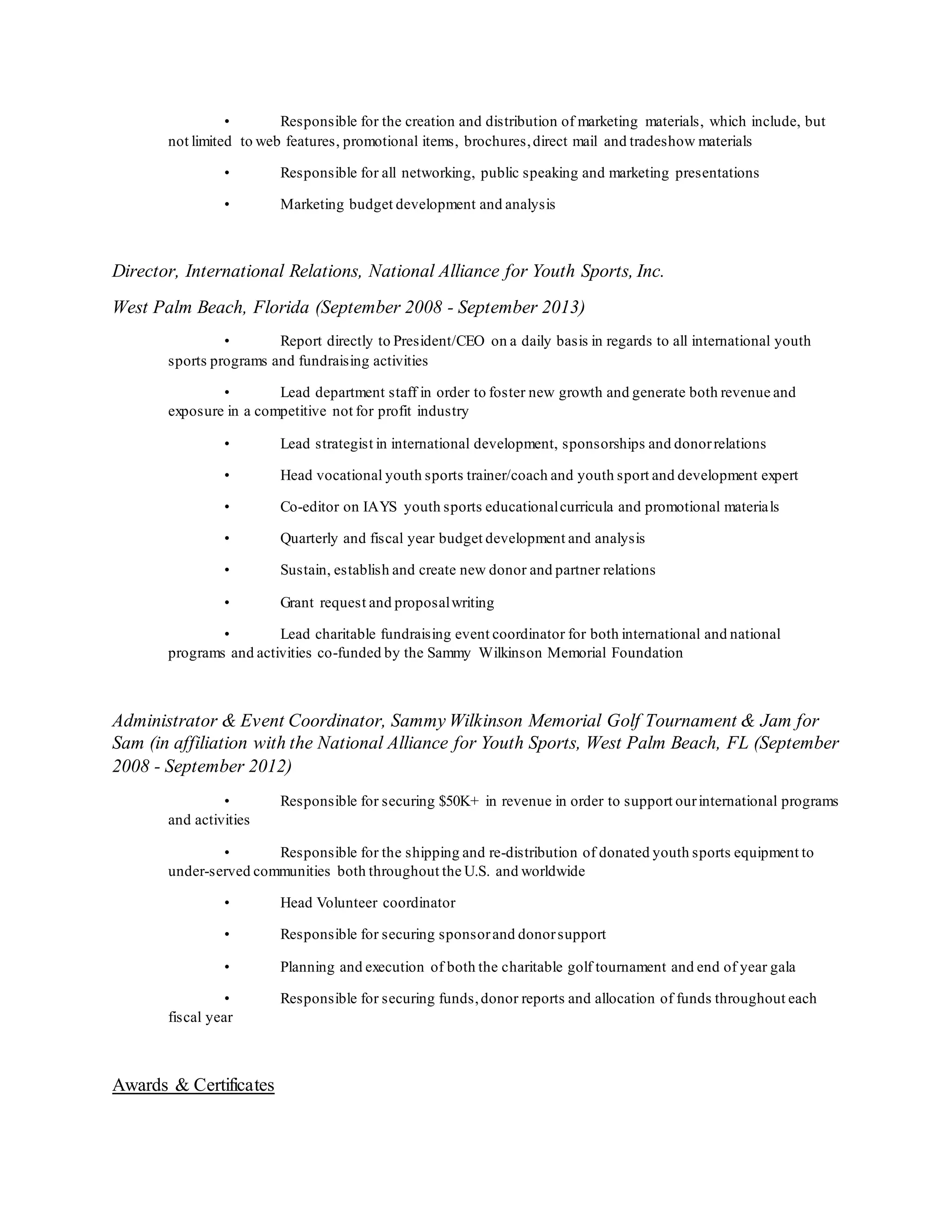 Cynthia A. Daub Professional Resume 2015 | DOCX
