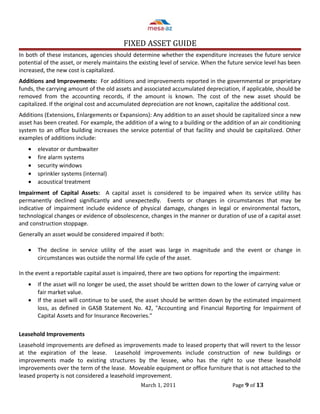 Fixed Asset Guide | DOC