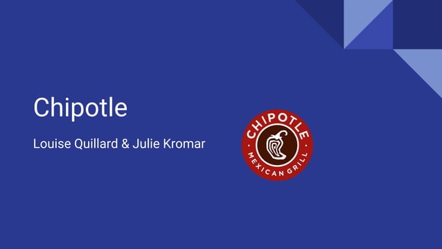 Chipotle - Marketing Strategy | PPT
