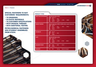 Hydrobolt USA Brochure | PDF