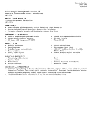 Human Resource-Payroll Manager - 07-25-14 | DOCX