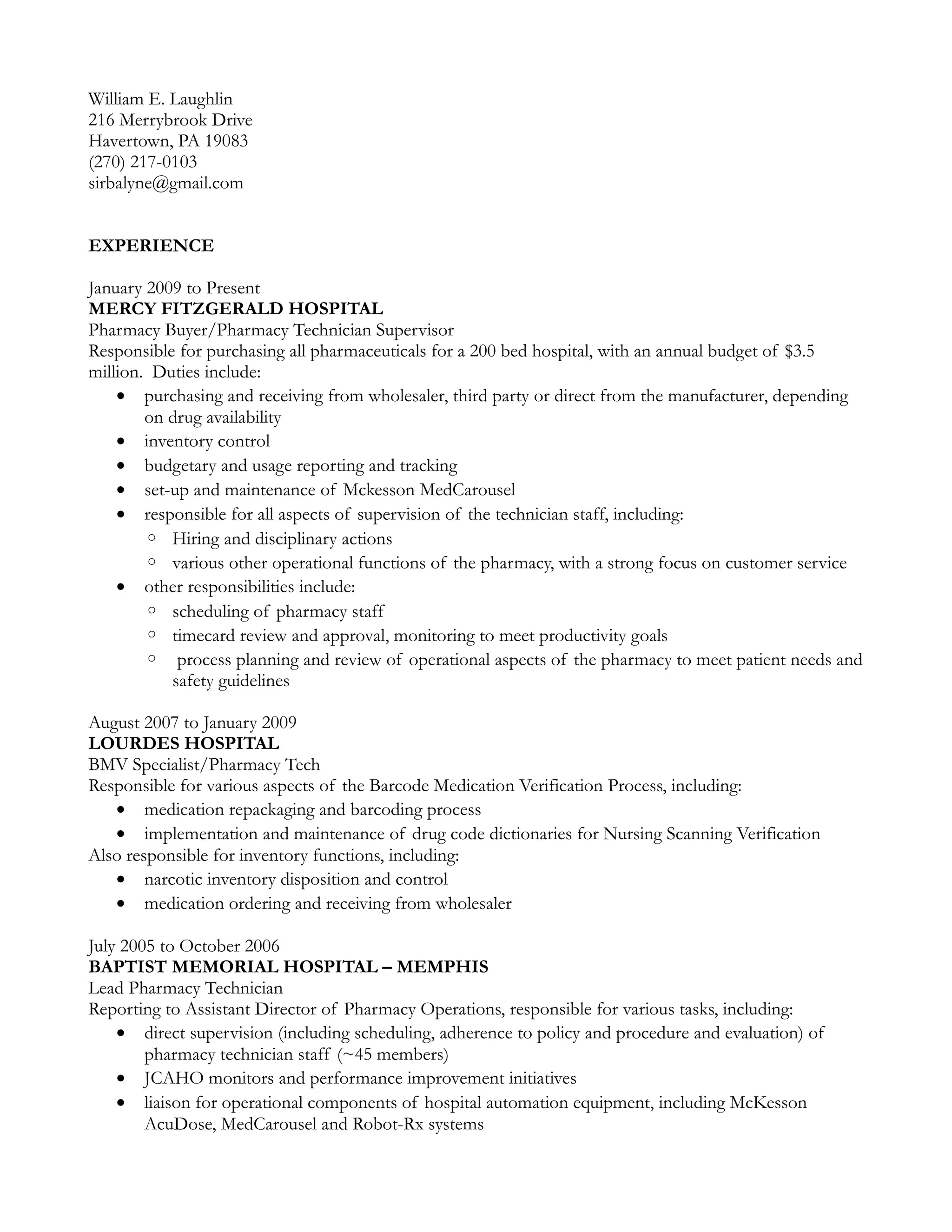 eric resume 2016 | PDF