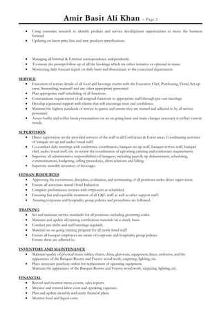 Resume Amir Khan | DOC