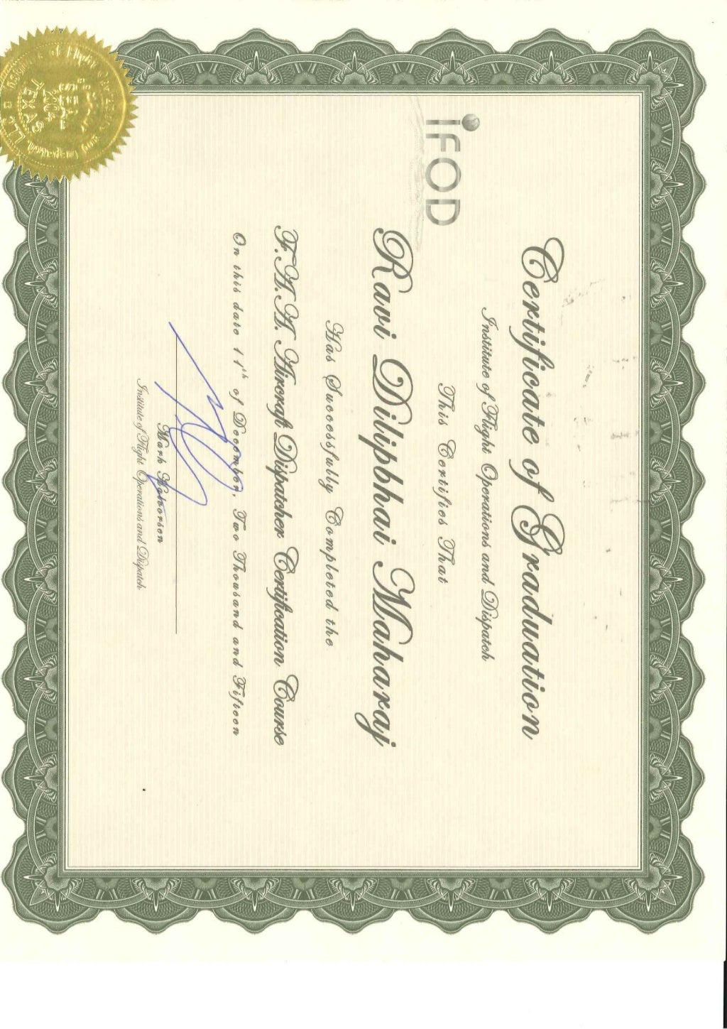 aircraft-dispatcher-certificate