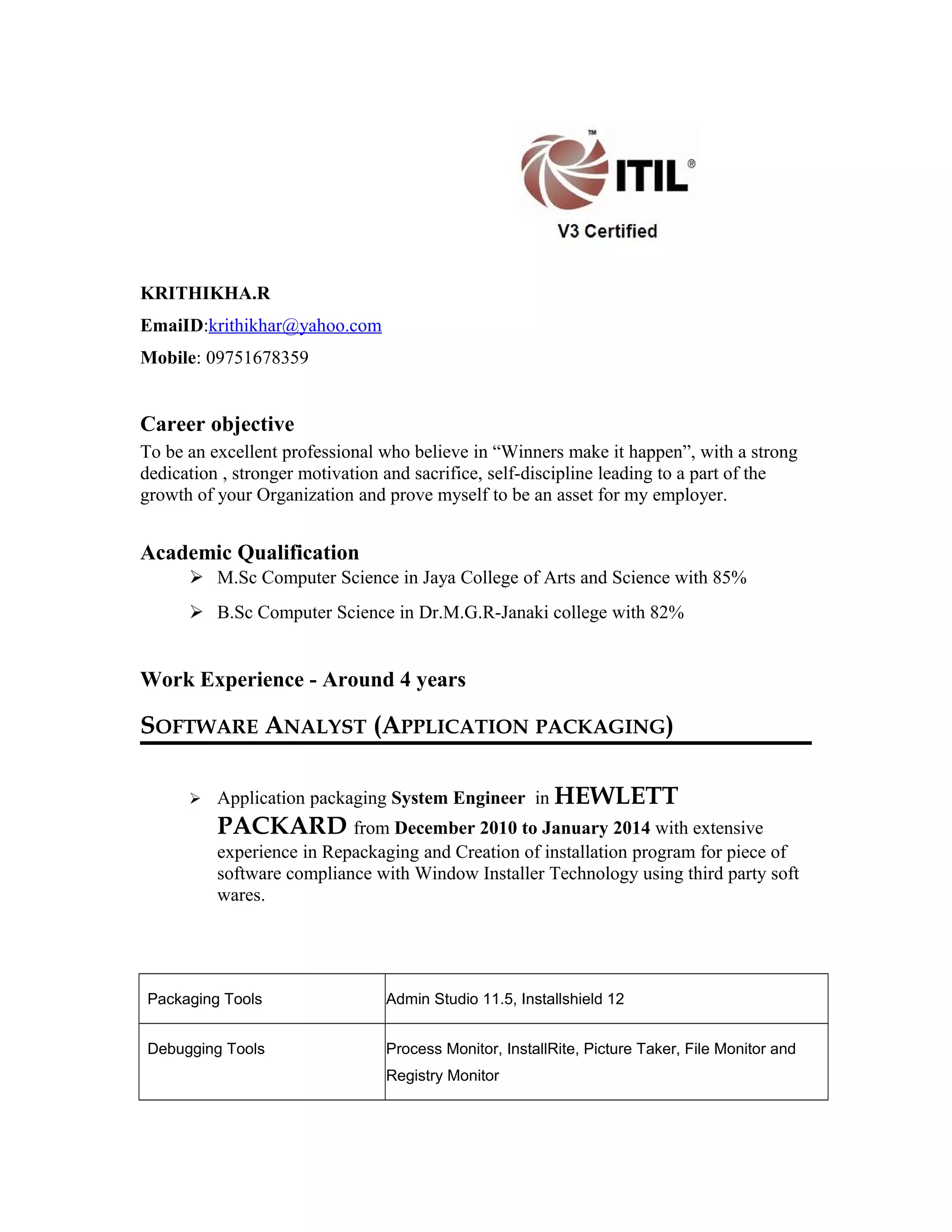 ApplicationPackaging | DOC | Computer Software and Applications | Computing