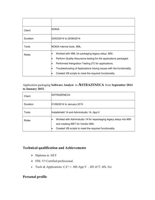 ApplicationPackaging | DOC | Computer Software and Applications | Computing