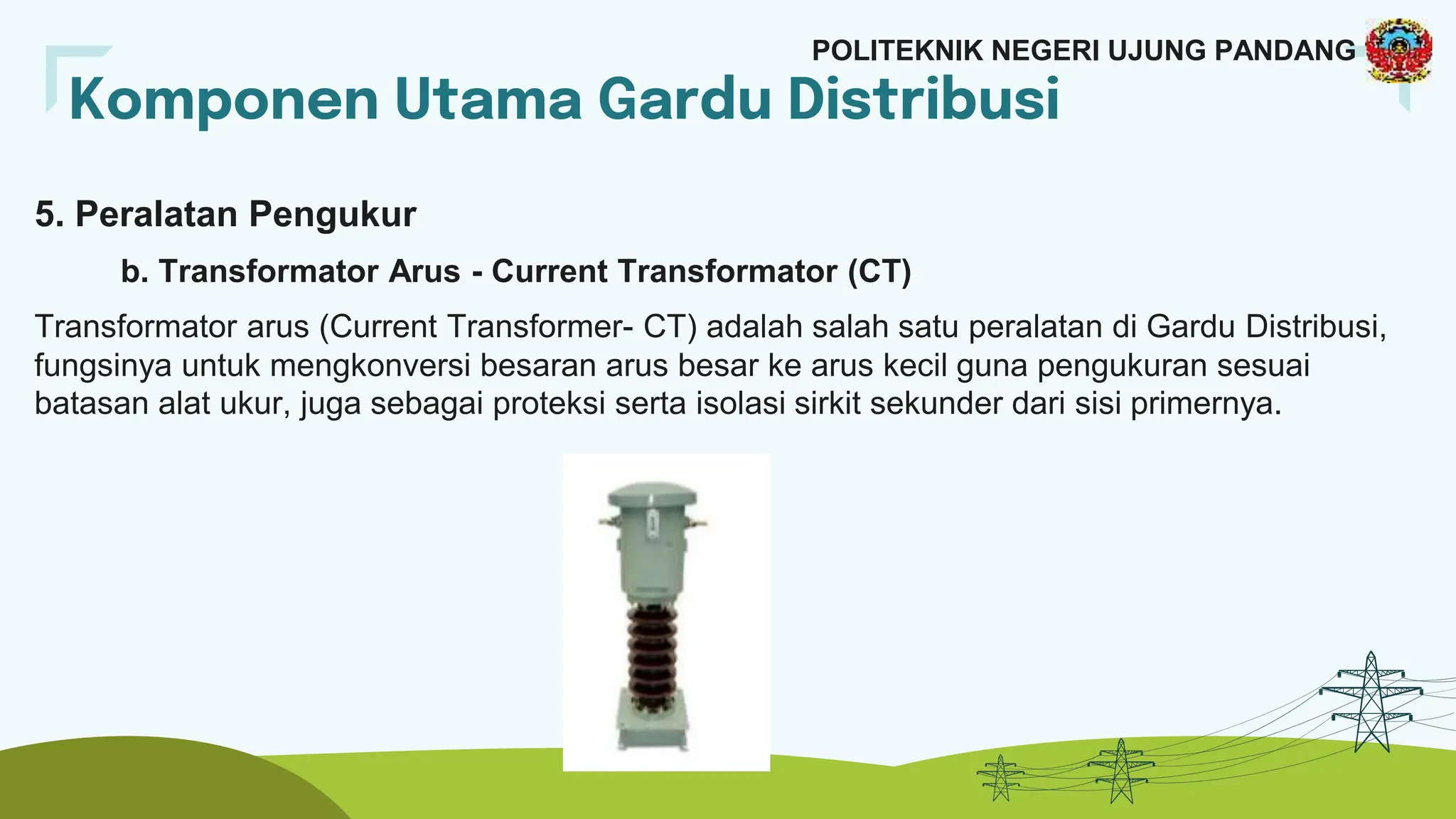 GARDU DISTRIBUSI SISTEM TENAGA LISTRIK 20 Kv/380 V | PPTX