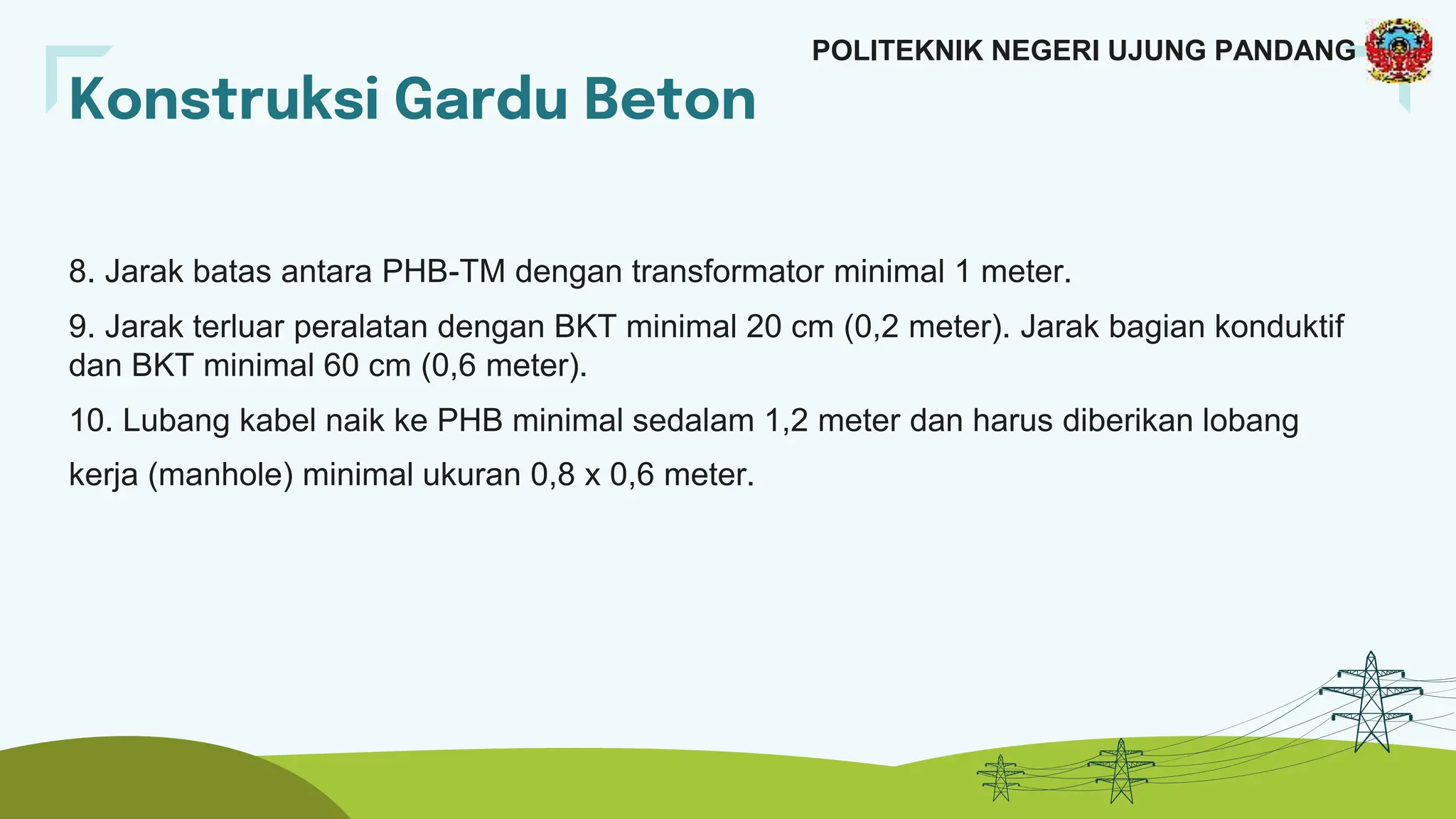GARDU DISTRIBUSI SISTEM TENAGA LISTRIK 20 Kv/380 V | PPTX