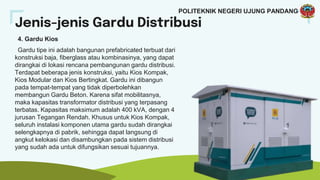 GARDU DISTRIBUSI SISTEM TENAGA LISTRIK 20 Kv/380 V | PPTX