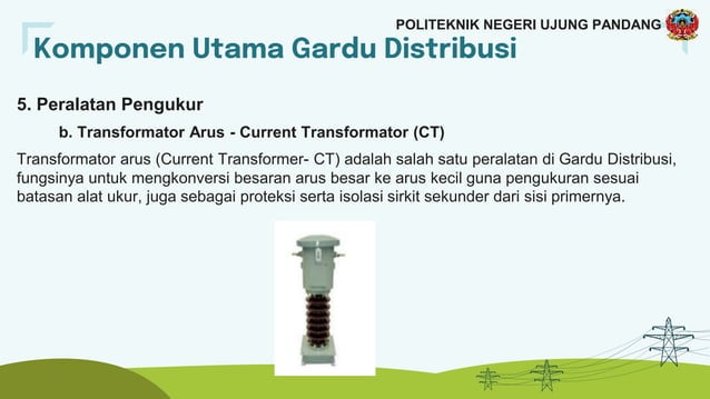 GARDU DISTRIBUSI SISTEM TENAGA LISTRIK 20 Kv/380 V | PPTX