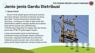 GARDU DISTRIBUSI SISTEM TENAGA LISTRIK 20 Kv/380 V | PPTX