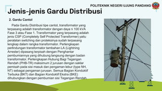 GARDU DISTRIBUSI SISTEM TENAGA LISTRIK 20 Kv/380 V | PPTX