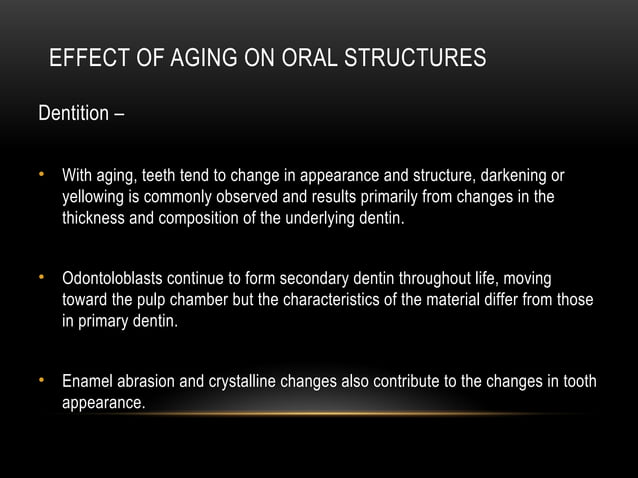 3 AGING AND PERIODONTIUM.pptx in periodontology | PPT