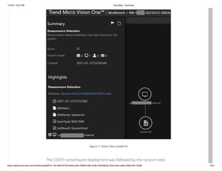 3 a investigating_conti_ransomware_using_vision_one_16359328114513641 | PPT