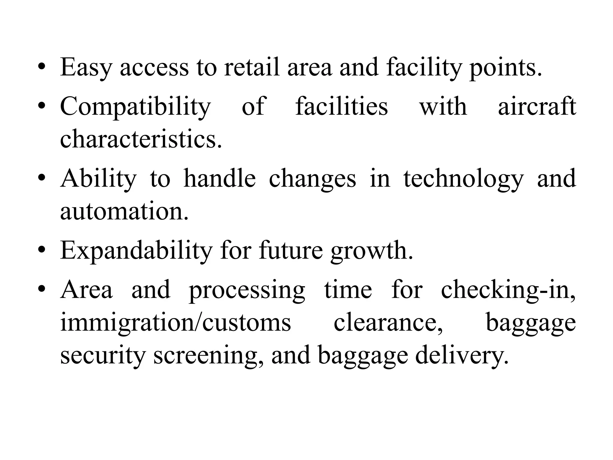 Planning OF AIRPORT REQUIREMENTS OF AIR PORT TERMINAL AREA RUNWAY ...