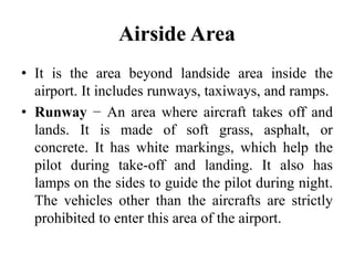 Planning OF AIRPORT REQUIREMENTS OF AIR PORT TERMINAL AREA RUNWAY ...