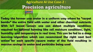 3 ai use cases in agriculture | PDF