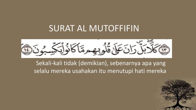 3 akar dosa manusia | PPT