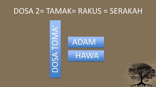 3 akar dosa manusia | PPTX