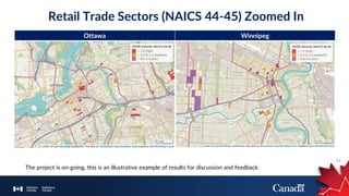 Mapping location and co-location of industries at the neighborhood ...