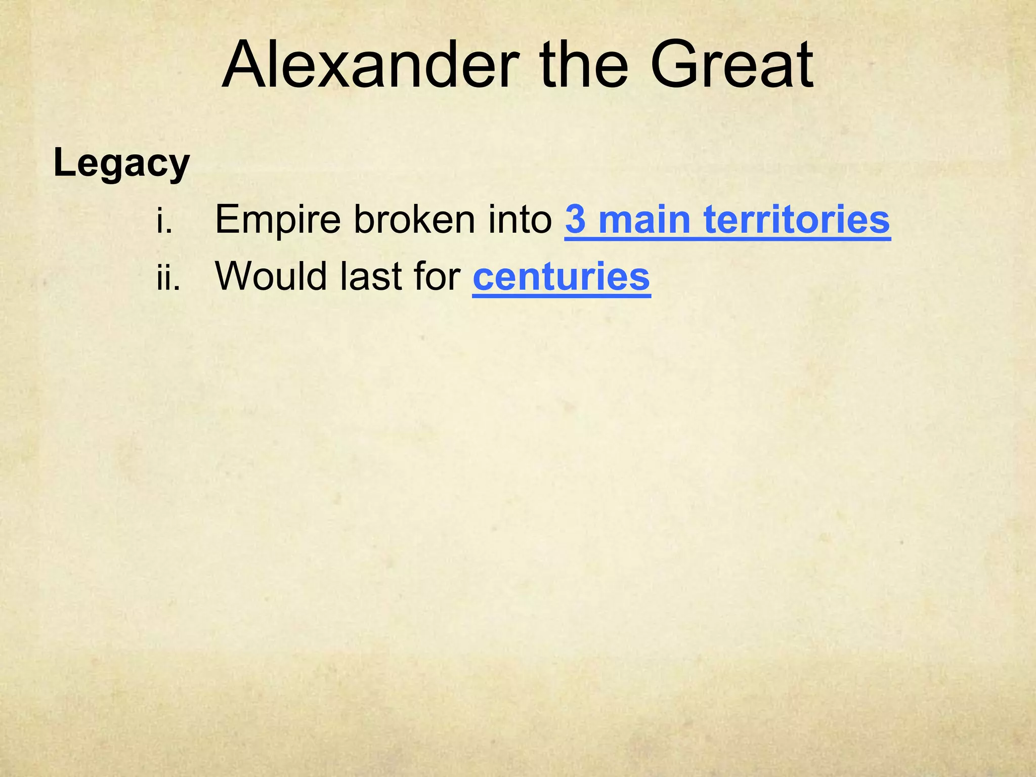 3 alexander the great | PPT
