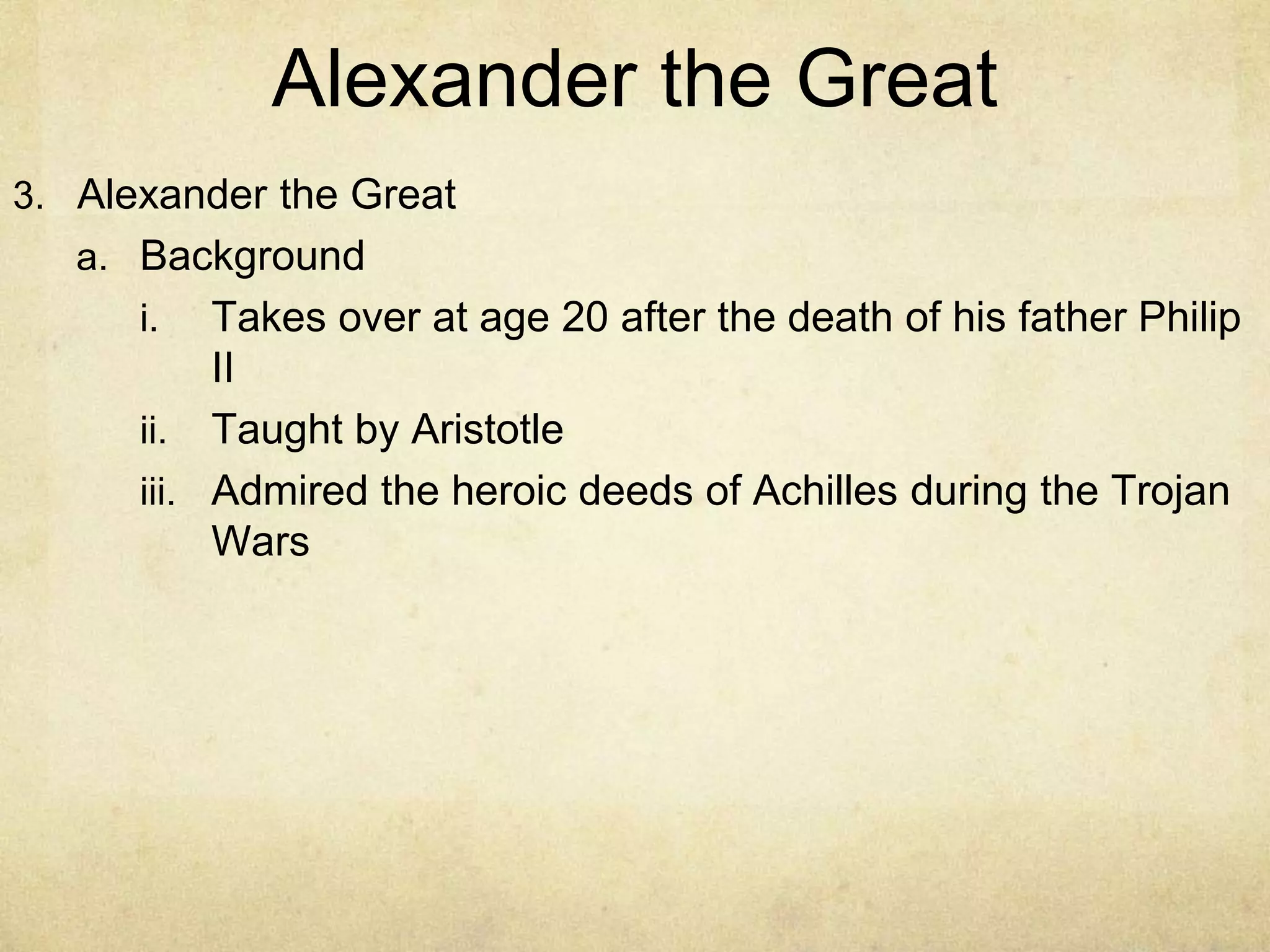 3 alexander the great | PPTX