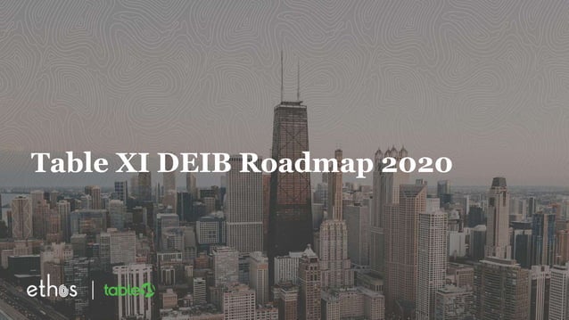 Table XI DEIB Roadmap | PPTX | Human Resources | Business