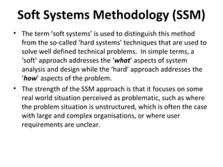 Alternative Methodologies for Systems Development | PPT