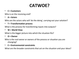 Alternative Methodologies for Systems Development | PPT