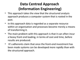 Alternative Methodologies for Systems Development | PPT