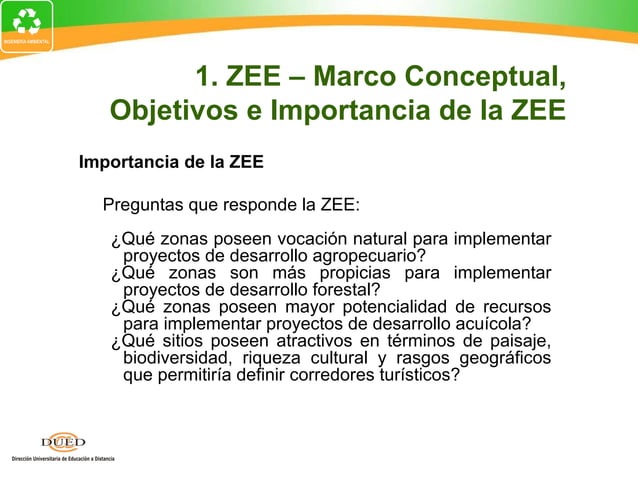 3a marco concentual zee | PPT