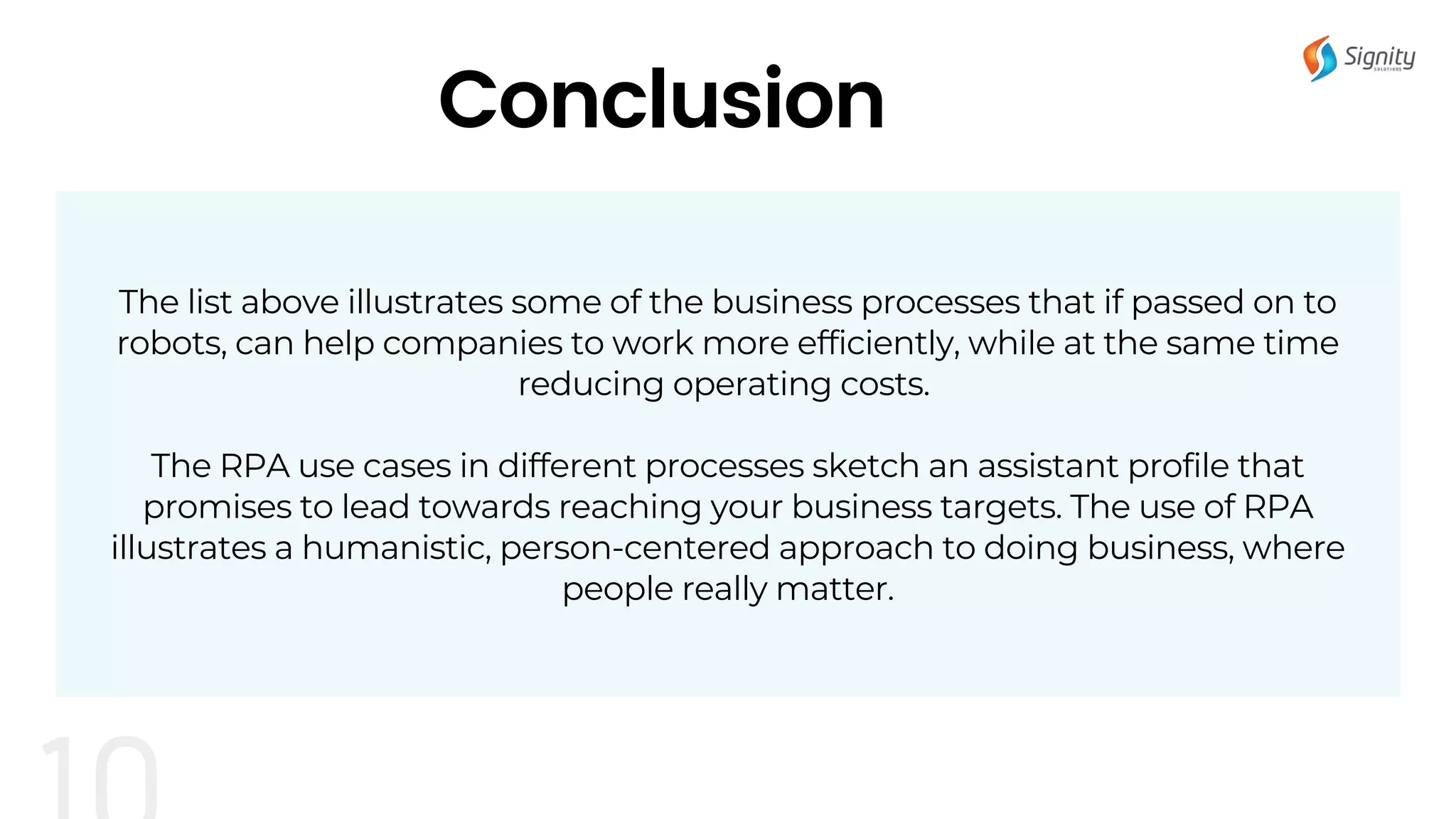 3 Amazing Examples of Real-life RPA Use Cases - Signity | PDF