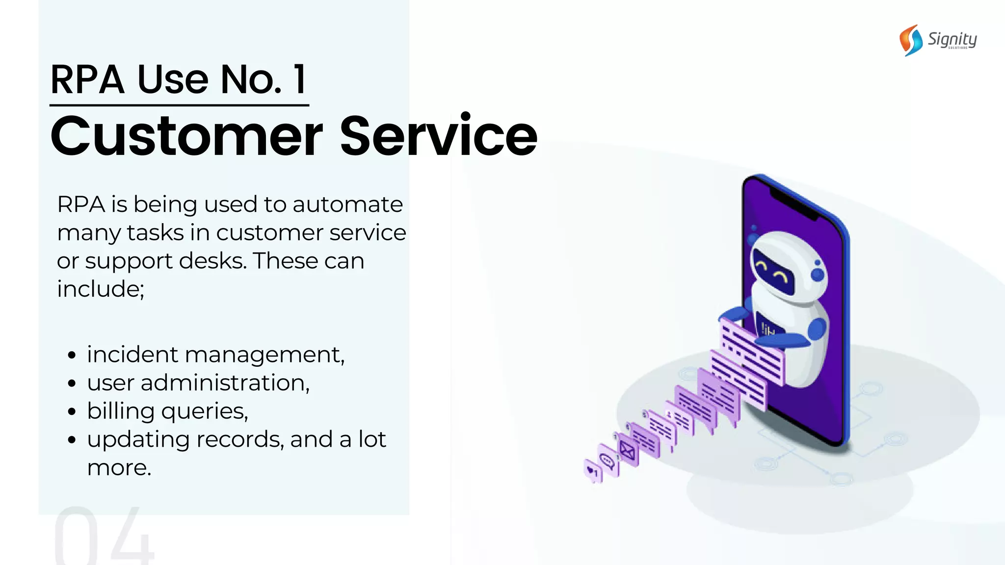 3 Amazing Examples of Real-life RPA Use Cases - Signity | PDF