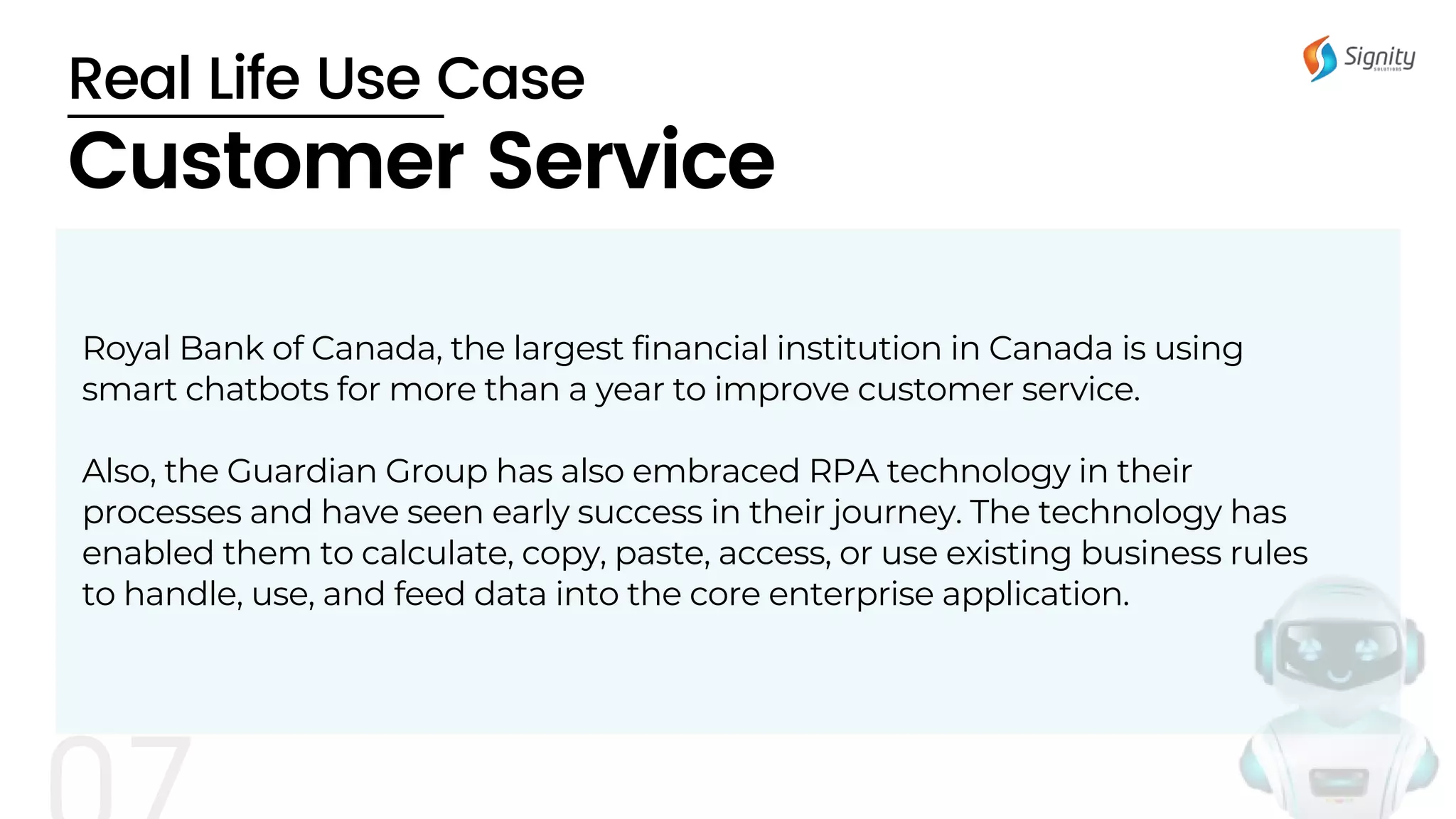 3 Amazing Examples of Real-life RPA Use Cases - Signity | PDF