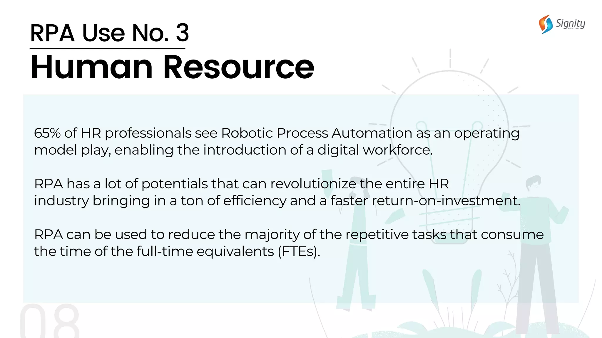 3 Amazing Examples of Real-life RPA Use Cases - Signity | PDF
