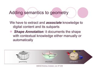 Computer Graphics Recipes for Endowing 3D Shapes with Semantics in Virtual Worlds | PDF