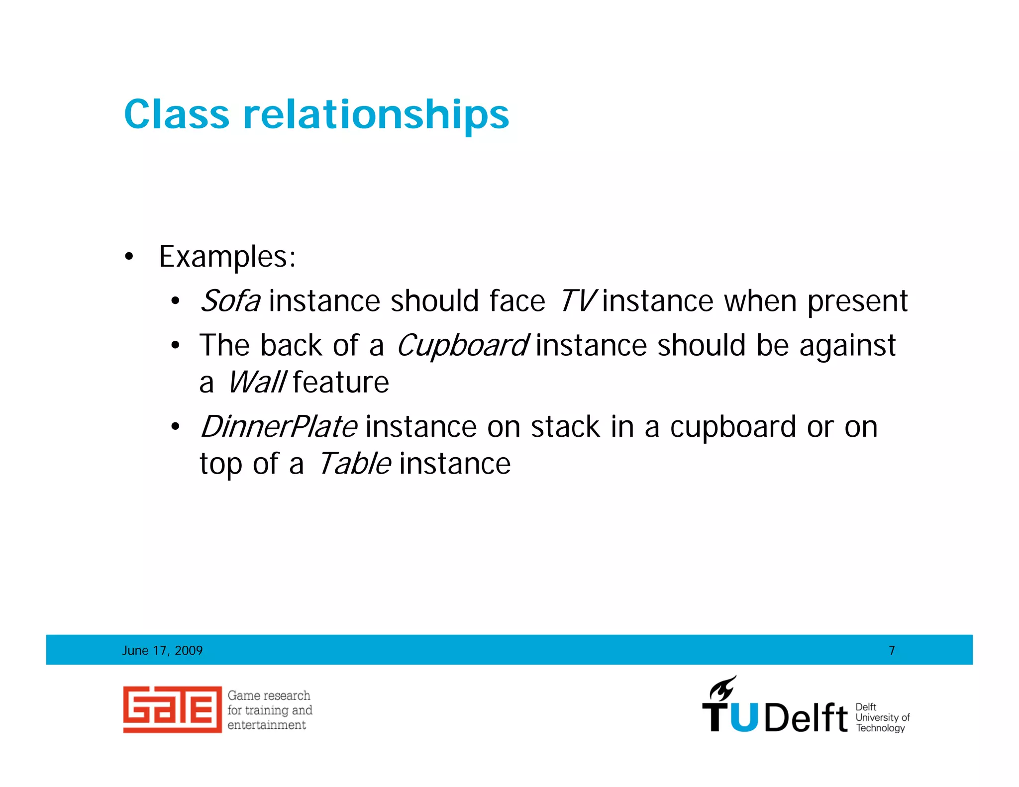 Rule-based Layout Solving and Its Application to Procedural Interior Generation | PPT