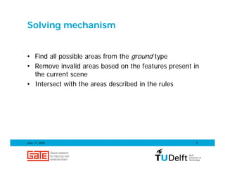 Rule-based Layout Solving and Its Application to Procedural Interior Generation | PPT