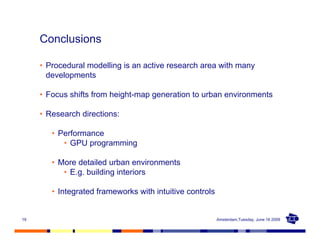 A Survey of Procedural Methods for Terrain Modelling | PPT