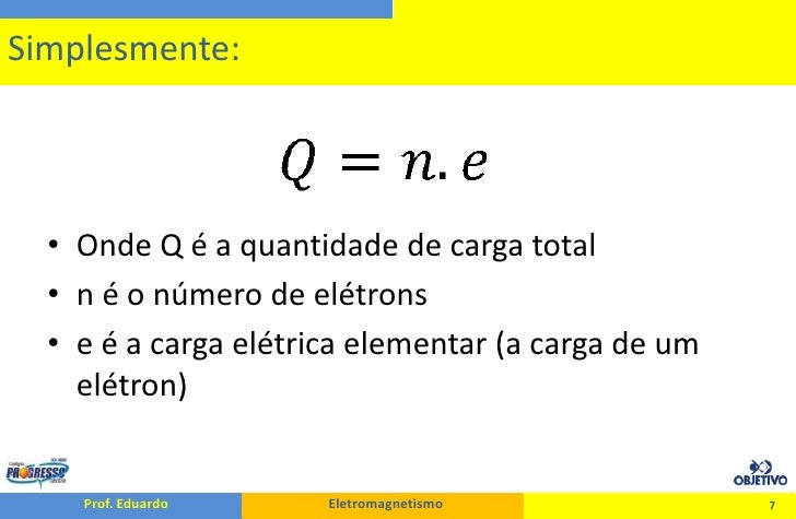 3 ano mod 01 - parte 1 - corrente elétrica