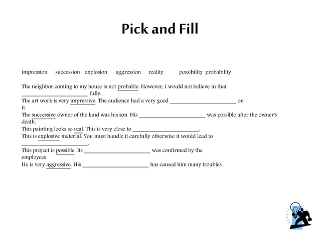 Noun Development | PPT