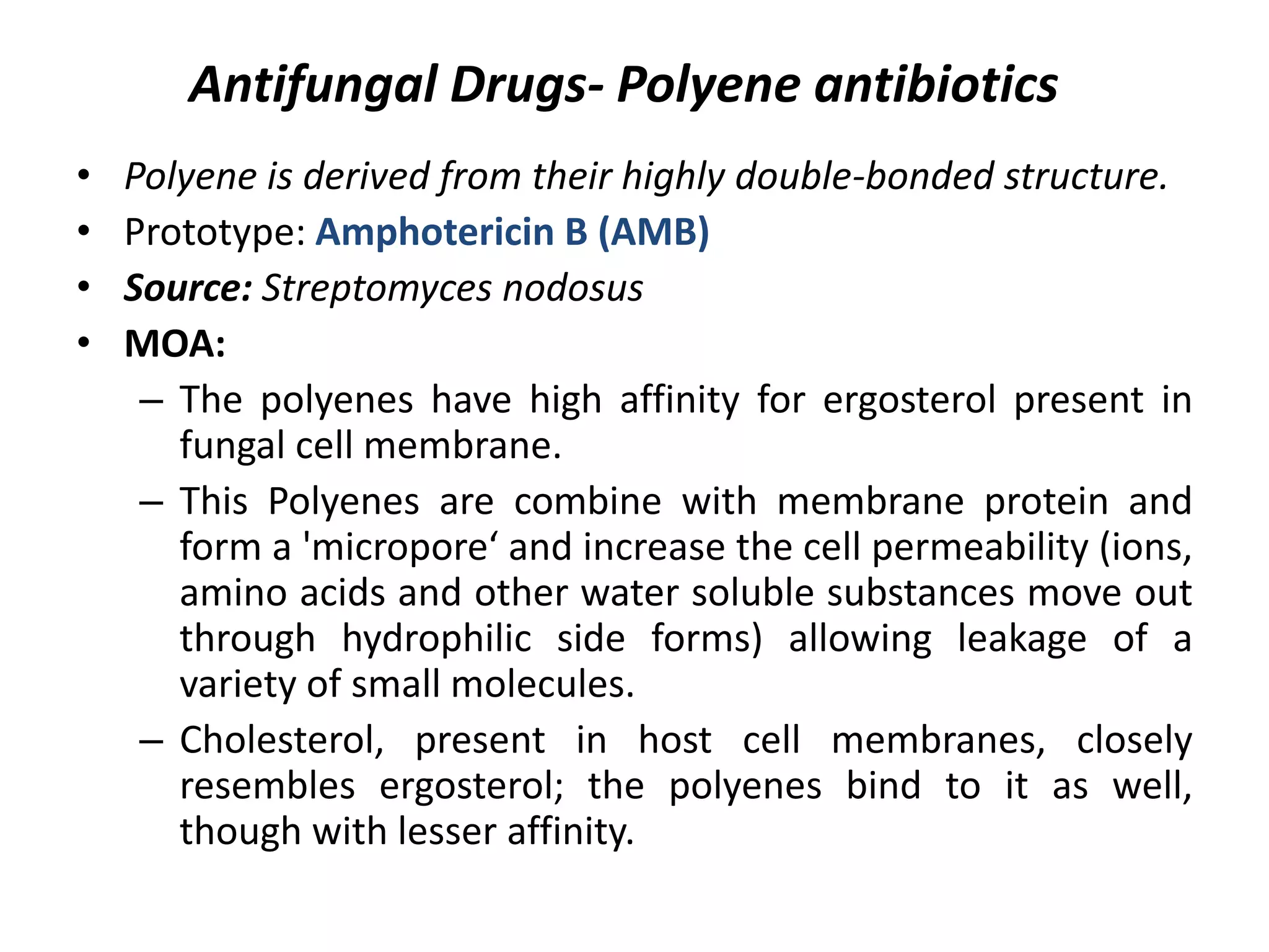 Introduction to antifungal drugs | PPTX