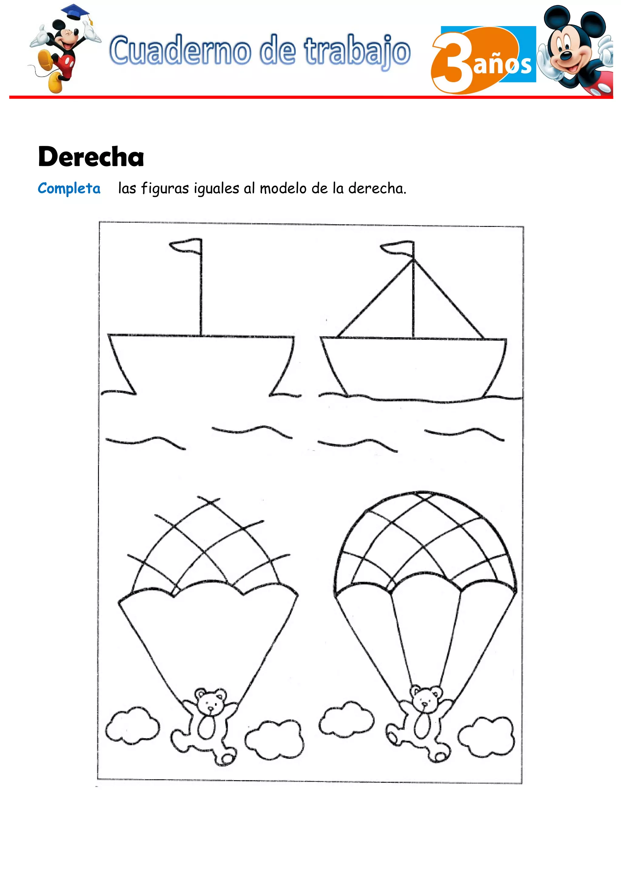 Cuaderno de Trabajo III - 3 Años Matematicas | DOC