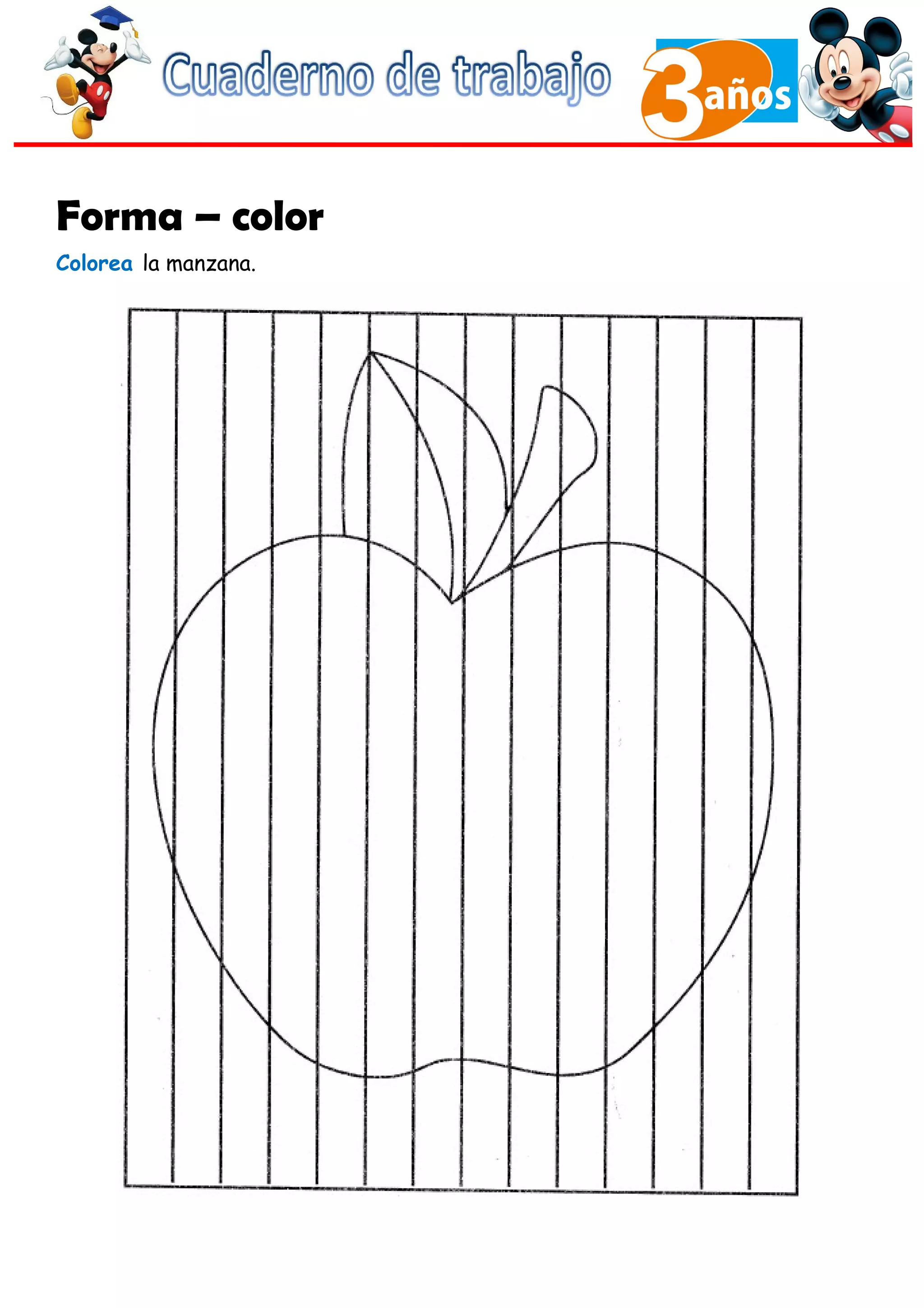 Cuaderno de Trabajo III - 3 Años Matematicas | DOC